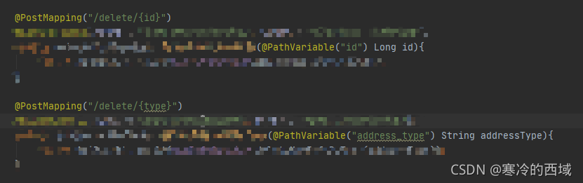 Ambiguous handler methods mapped for XXX_deletemapping改成postmapping ambiguous handler metho-CSDN博客