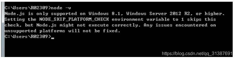 Windows7环境下NodeJS环境安装配置（压缩包方式）_node.js win7-CSDN博客