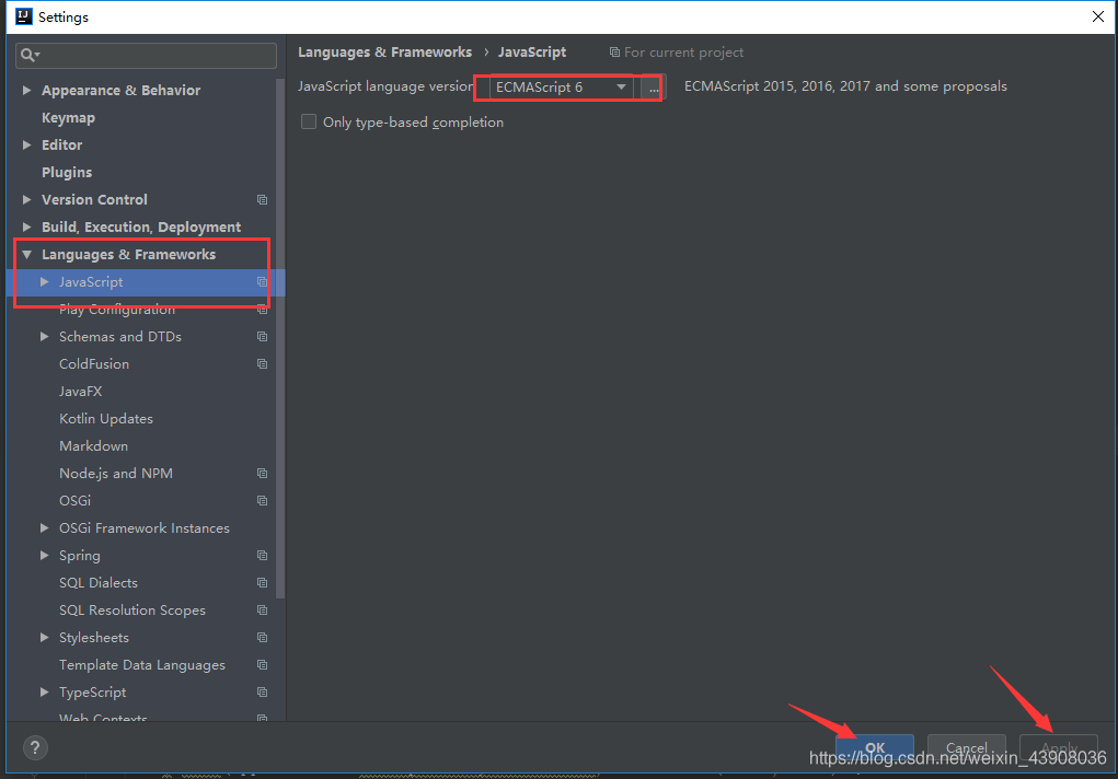 idea设置支持ES6语法的方法_idea设置es6-CSDN博客