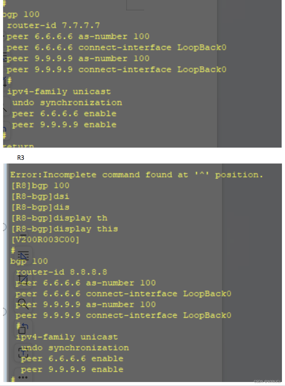 HCIE--------------------------------------第一节OSPF快速收敛（OSPF与BGP联动）_ospf 快速收敛是为了提高路由的收敛速度而做的扩展特性 ...