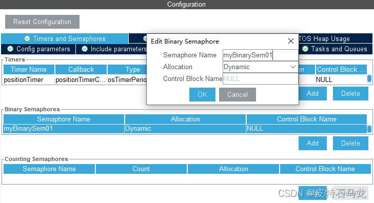 记录 FreeRTOS 信号量 的简单用法_freeos ossemaphorerelease ossemaphorewait acquire ...