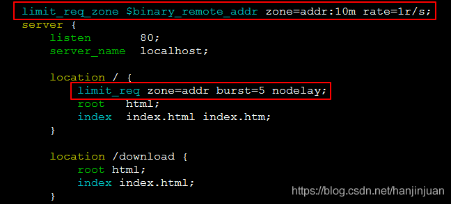 Nginx 如何限流和访问控制（详解）_nginx 设置h5网页限流-CSDN博客