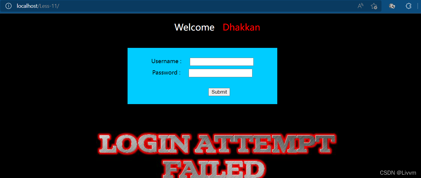 SQLi-LABS Less-11&&Less-12_less11 url注入-CSDN博客