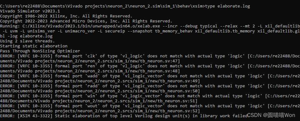 【持续更新】学习FPGA时遇到的报错_[common 17-69] command failed: unable to get bit f-CSDN博客