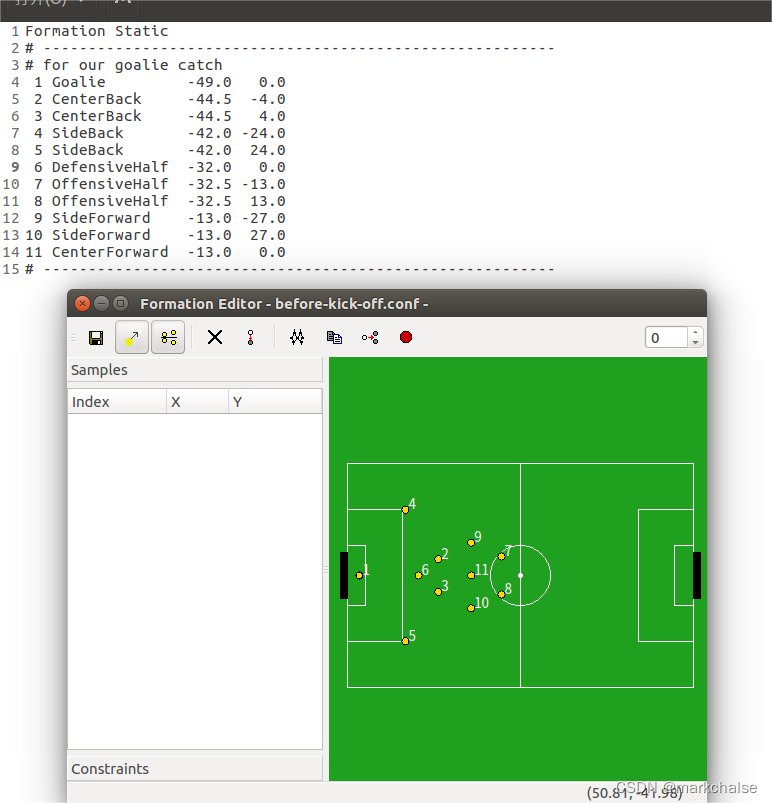 Robocup 仿真2D 学习笔记（四）阵型编辑_robocup2d修改程序文件-CSDN博客