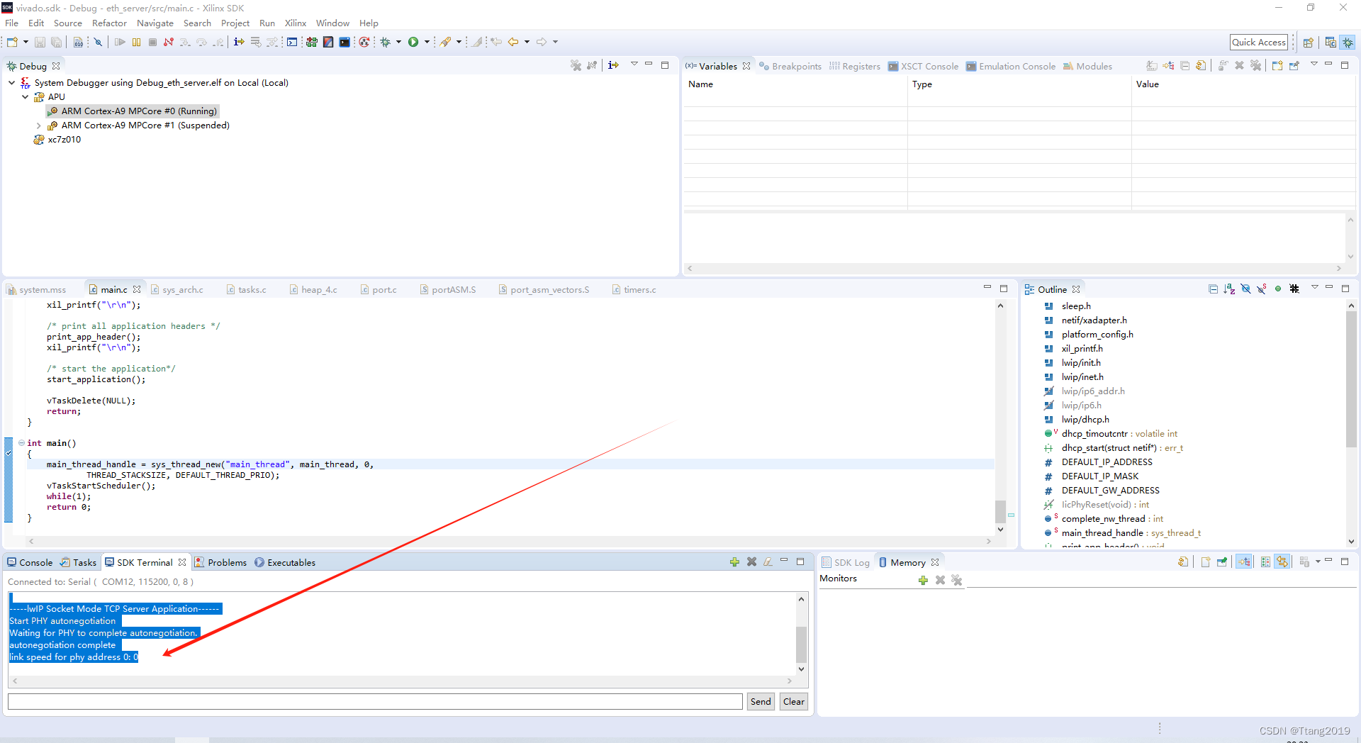 关于zynq 网口 一直link down 和link up_ethernet link down-CSDN博客