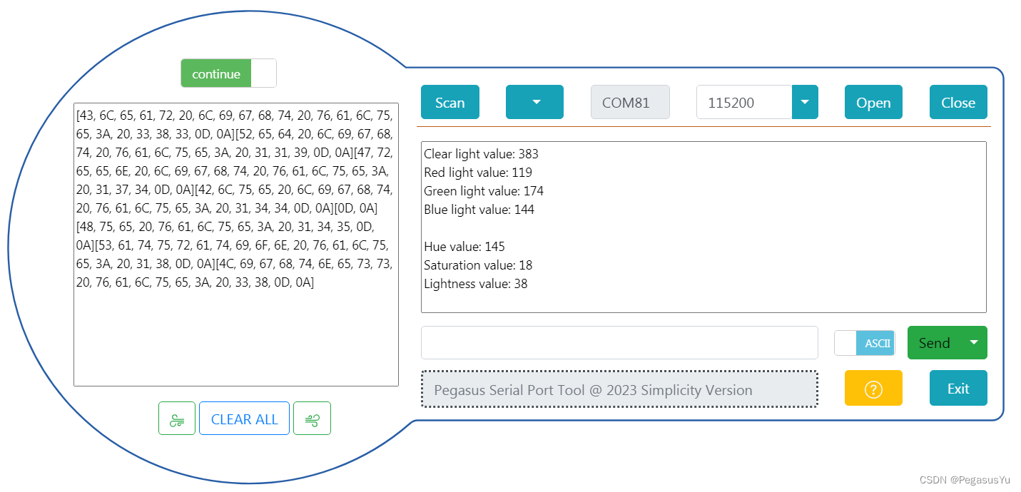 STM32模拟I2C获取TCS34725光学颜色传感器数据-CSDN博客