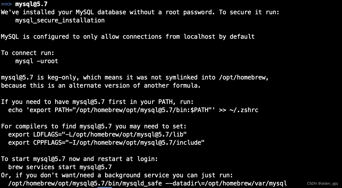 mac os安装 mysql5.7_mac安装mysql5.7-CSDN博客