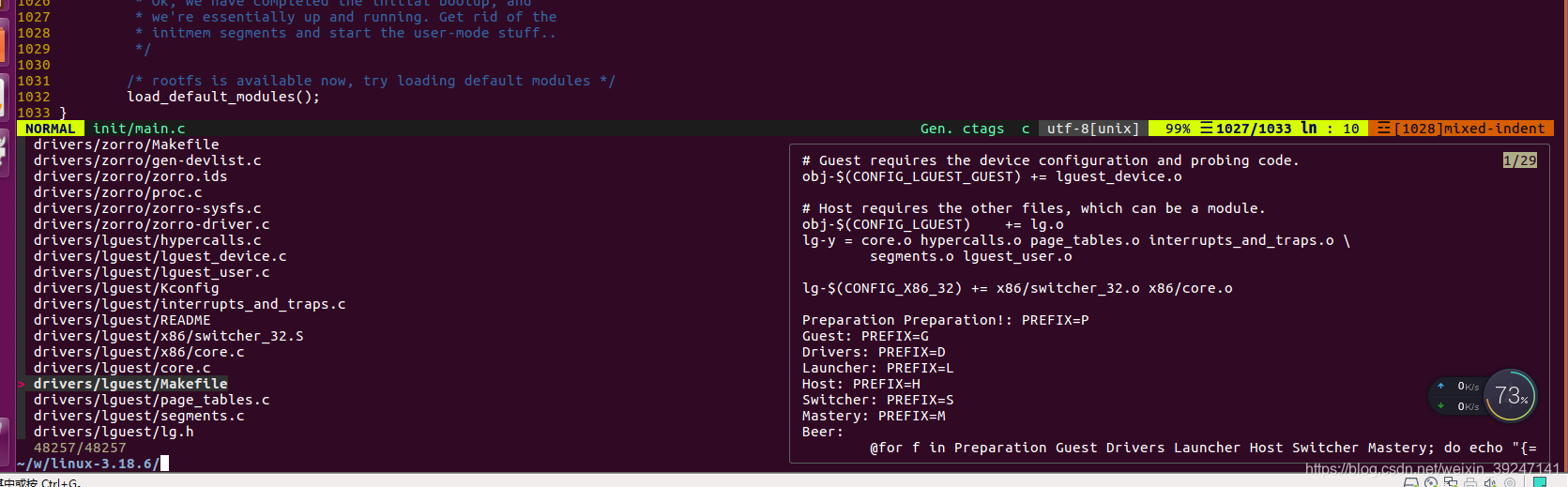 VIM插件离线安装与配置(taglist,airliner,gutentags,LeaderF,gtags,AutoComplPop,omnicppcomplete,fzf,Rg)_离线安装 ...