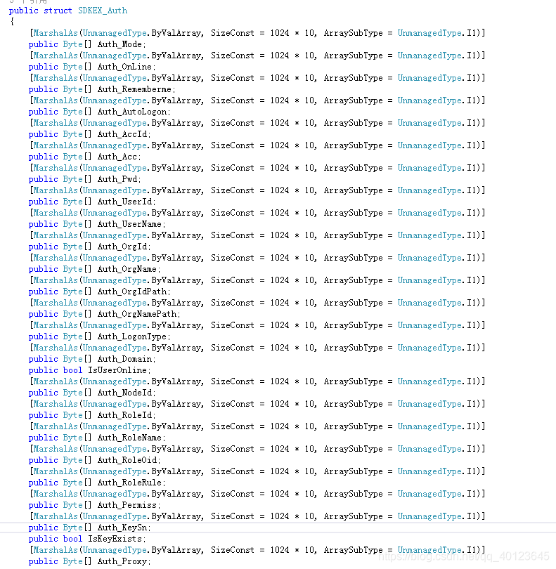 c#调用c++的dll，c++里有较大的结构体struct，使用IntPtr报错：第一机会异常: 0xC0000005: 读取位置 0x00000000 时发生访问冲突。_0x010715ad ...