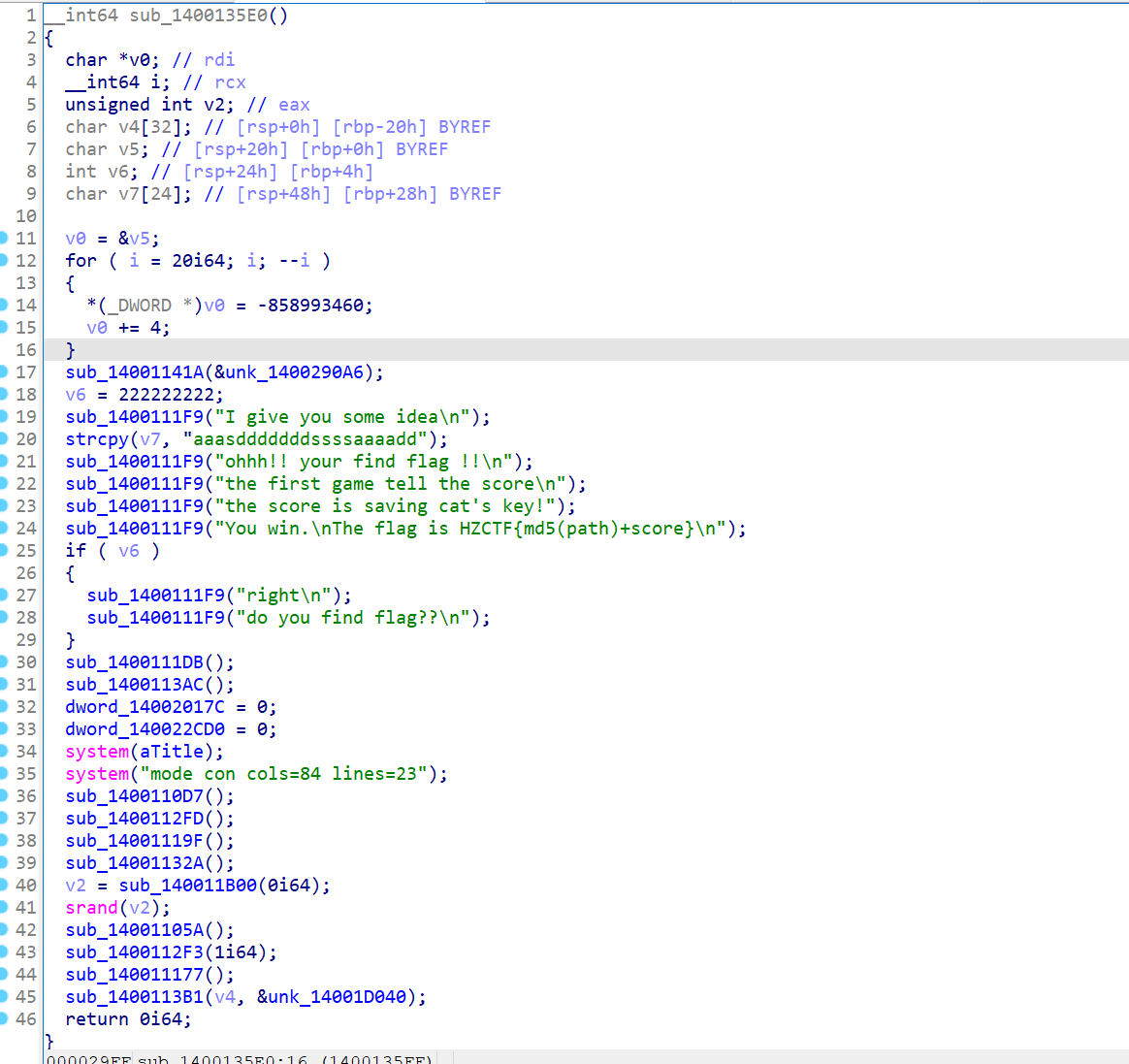 GDOUCTF2023-Reverse WP_[gdouctf 2023]doublegame-CSDN博客