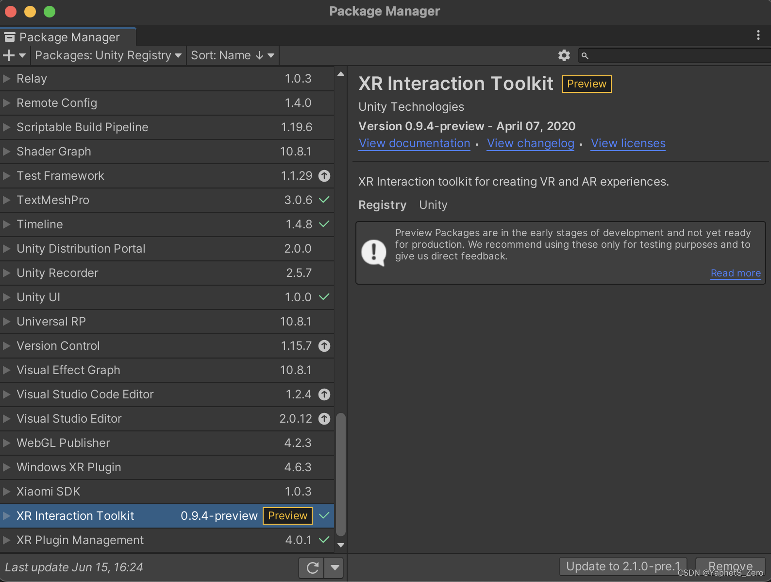 Unity--PicoVR开发--记录_unity开发pico vr教程-CSDN博客