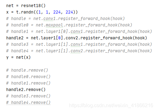 Pytorch 通过hook获取网络中间结果（feature）_featurehook-CSDN博客