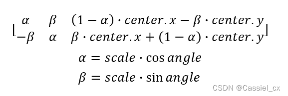opencv之warpAffine_opencv warpaffine-CSDN博客