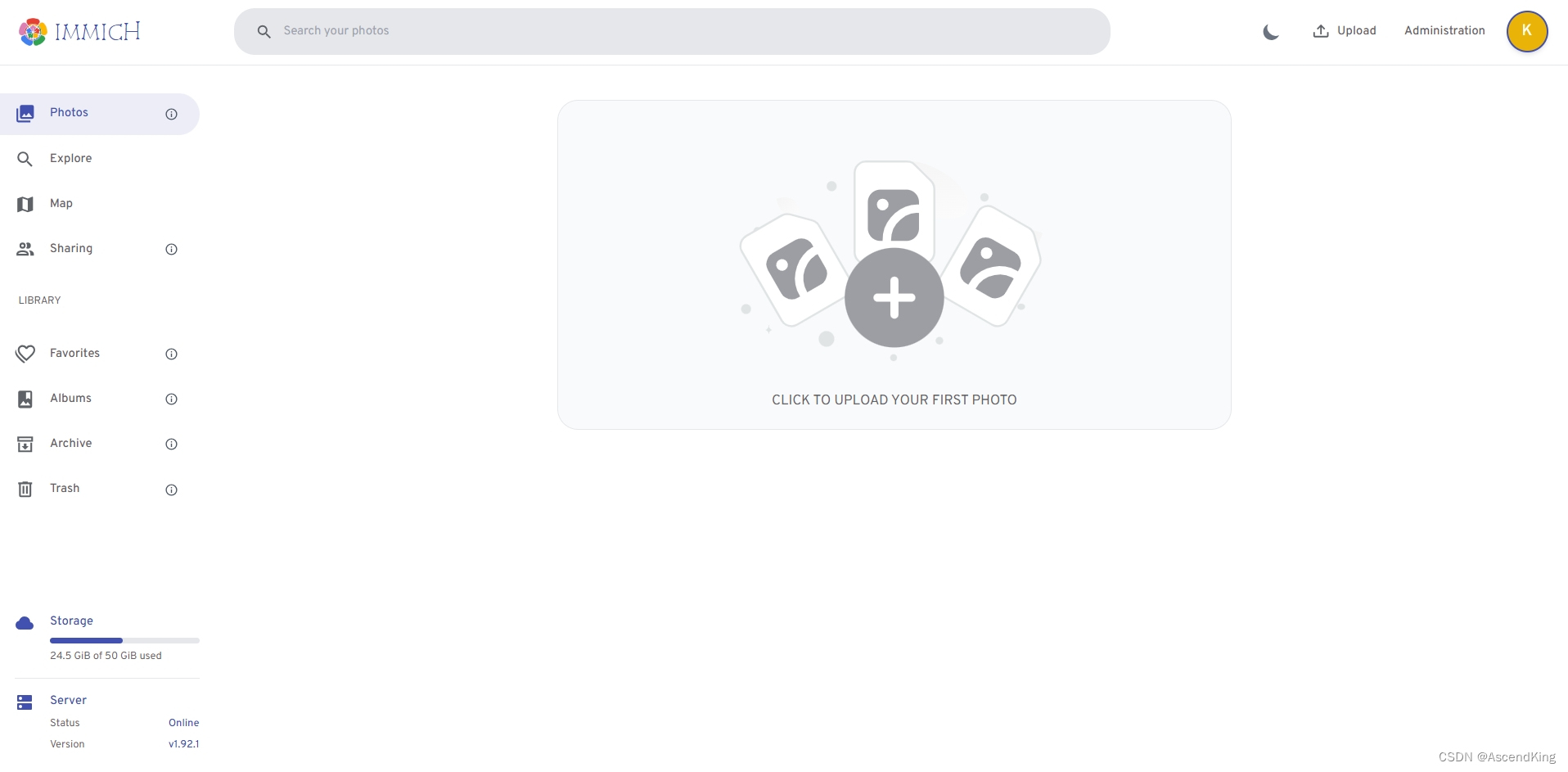 开源的Immich自建一个堪比 iCloud 的私有云相册和备份服务_immich搭建详细教程-CSDN博客