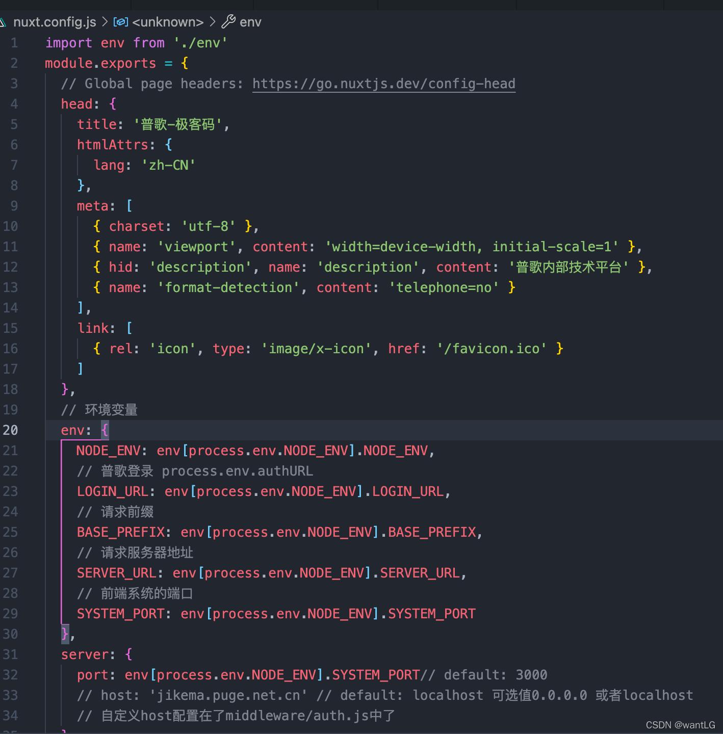 实测nuxt Js入坑,配置dev、test、pro三种环境的变量env Nuxt Dev Csdn博客