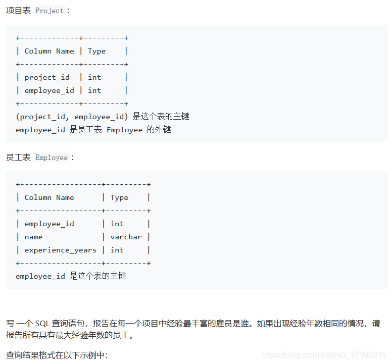 Leetcode Sql 1077 项目员工 Iiileetcode Sql 1077 Csdn博客 7031