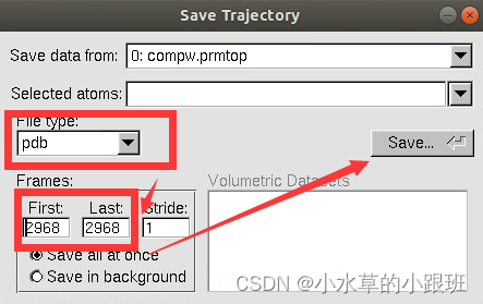 amber+vmd+cpptraj动力学分析及作图_amber中的mdcrd文件怎么导入vmd-CSDN博客