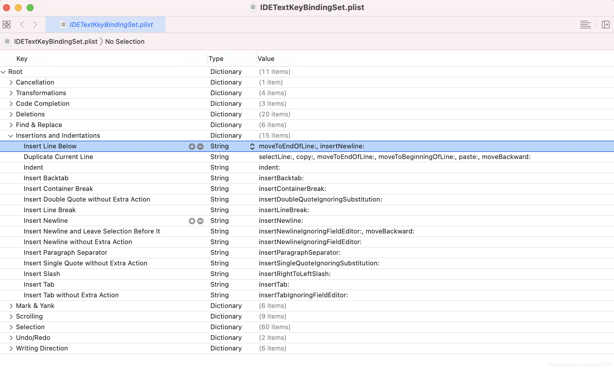 Xcode11，xcode12添加快捷键（复制当前行到下一行、在当前行下面插入一空行）xcode怎么在当前行切换到下一空白的行编写代码 快捷