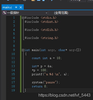 C/C++ const用法_c c+ const-CSDN博客