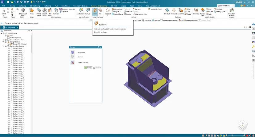 Solid Edge实战3D模型逆向工程_stl文件逆向建模solidworks-CSDN博客