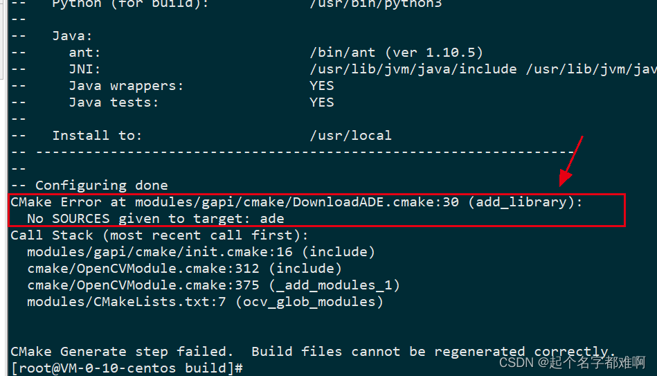 centos 8安装opencv+ffmpeg（能使用解码器解码视频）_centos opencv ffmpeg no-CSDN博客