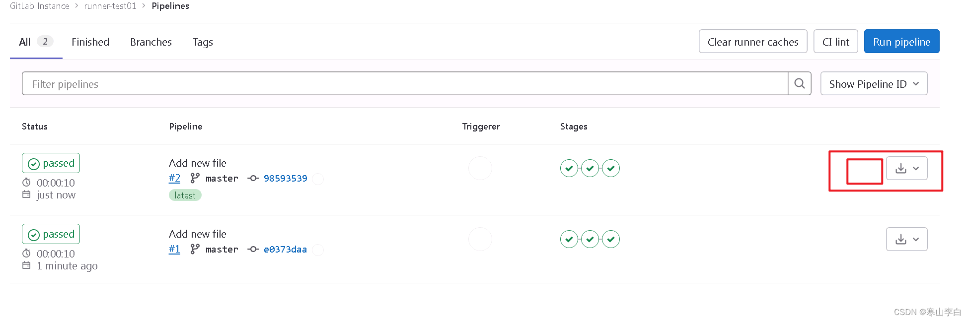 Gitlab Runner执行cicd时报错：fatal Unable To Access ‘gitlab Xxxxxxxxxxxxxgitlab Instance 
