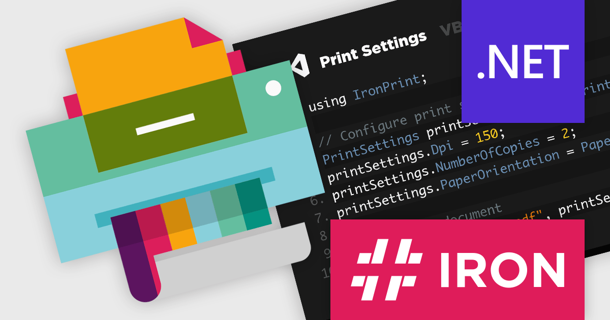 将跨平台打印添加到您.NET应用程序-IronPrint for .NET-CSDN博客