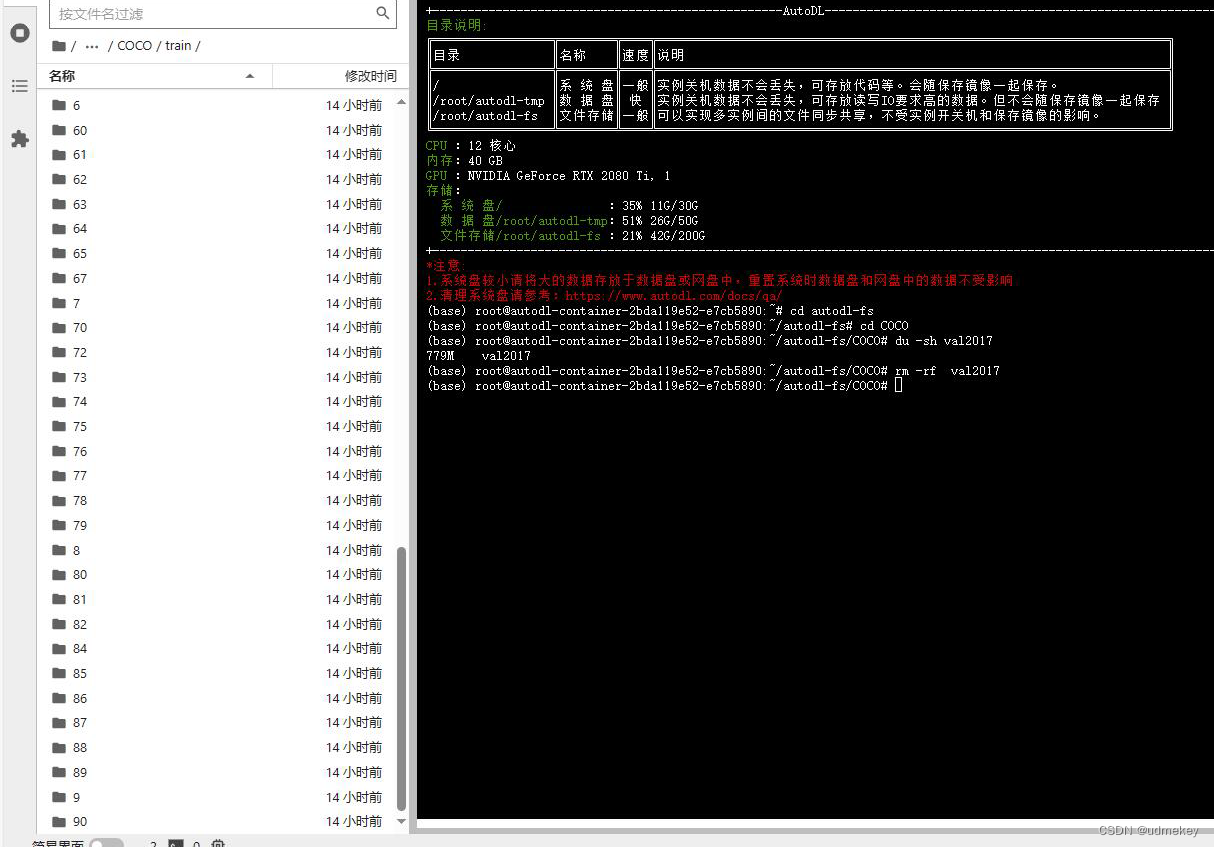 使用imagefolder时报错filenotfounderror Couldn‘t Find Any Class Folder In Autodl Fscoco2017 0859