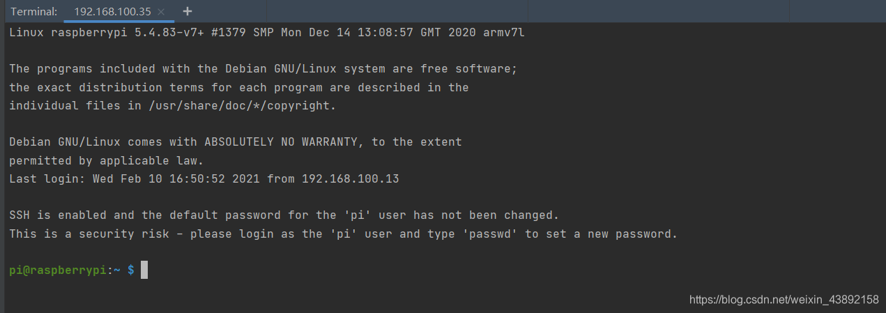 树莓派Raspberry lite安装及wifi配置 用Pycharm ssh连接树莓派（无需显示屏）-CSDN博客