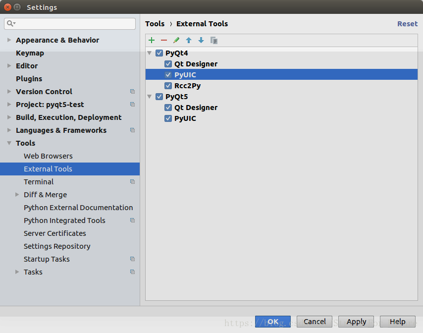 ubuntu + pycharm + anaconda + pyqt4 + tools 配置_pyqt4-tools-CSDN博客