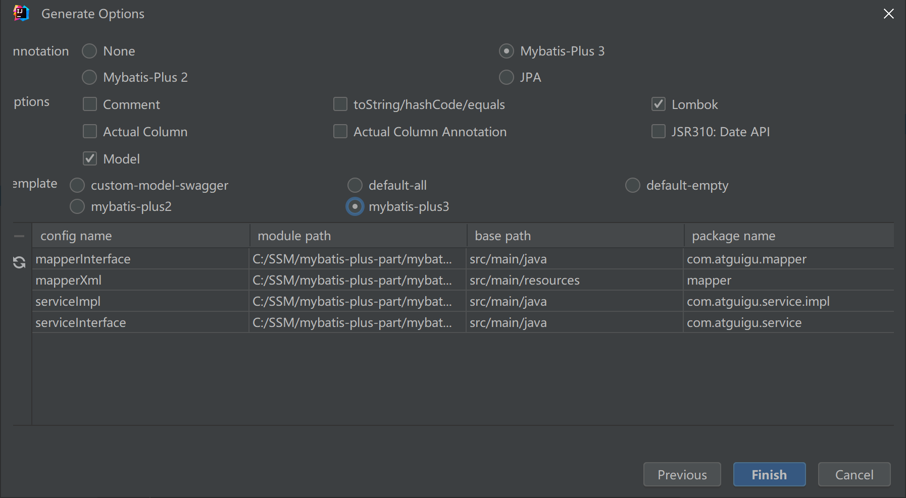 使用MybatisX插件生成MybatisPlus项目_mybatisplusx-CSDN博客