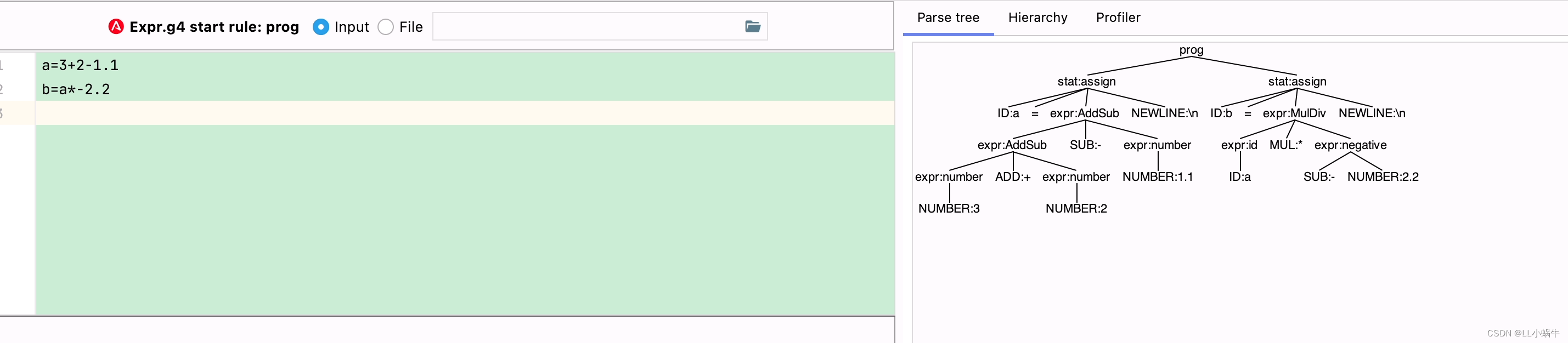 Antlr4学习笔记_antlr4权威指南-CSDN博客