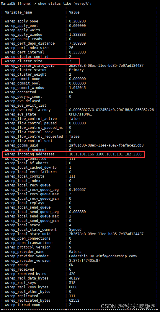 配置mariadb数据库galera集群_mariadb galera-CSDN博客