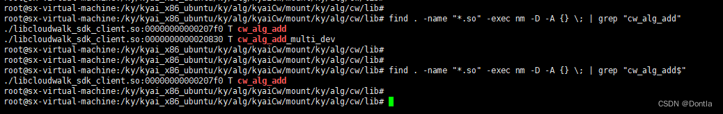 linux nm指令（nm命令），查看动态库函数（动态库中函数、查看库函数）（查看动态库中.so有哪些函数）（nm -D -A）_linux_Dontla-GitCode 开源社区