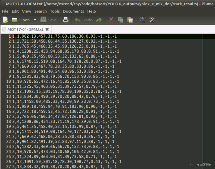 BOT_SORT复现（Ubuntu20.04）_bot sort-CSDN博客