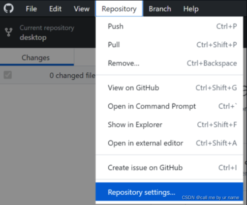 github(desktop)使用教程（四）【保姆级】{删除仓库，克隆仓库，管理复刻行为，创建别名}_删除repository to clone-CSDN博客