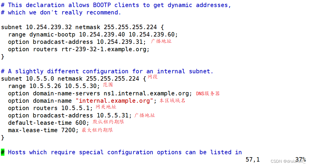 Linux-DHCP原理与配置_linux网卡配置dhcp-CSDN博客