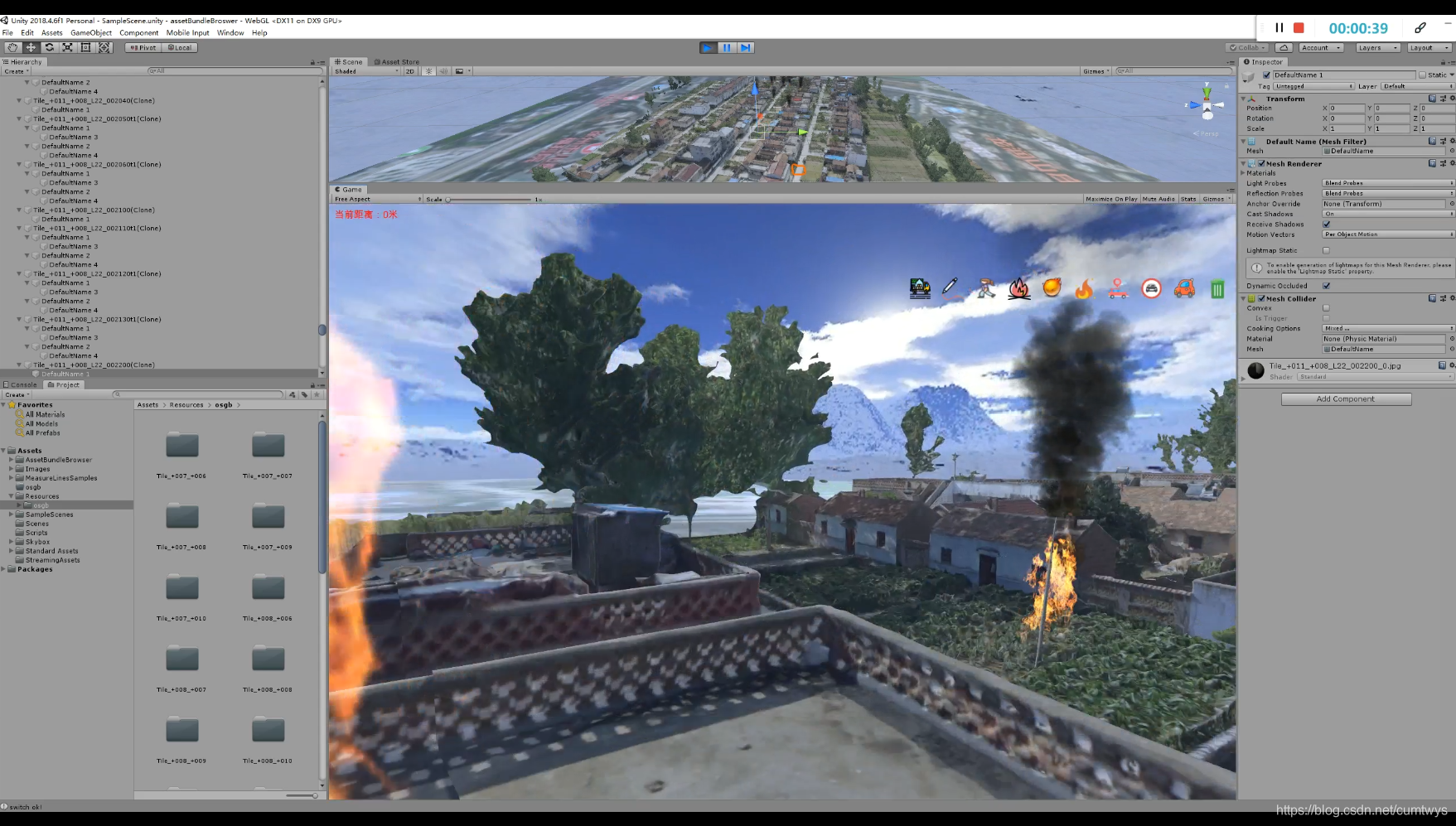 unity3d 加载倾斜摄影 osgb 模型 并完成第一人称游戏视角漫游_untiy 加載osgb-CSDN博客