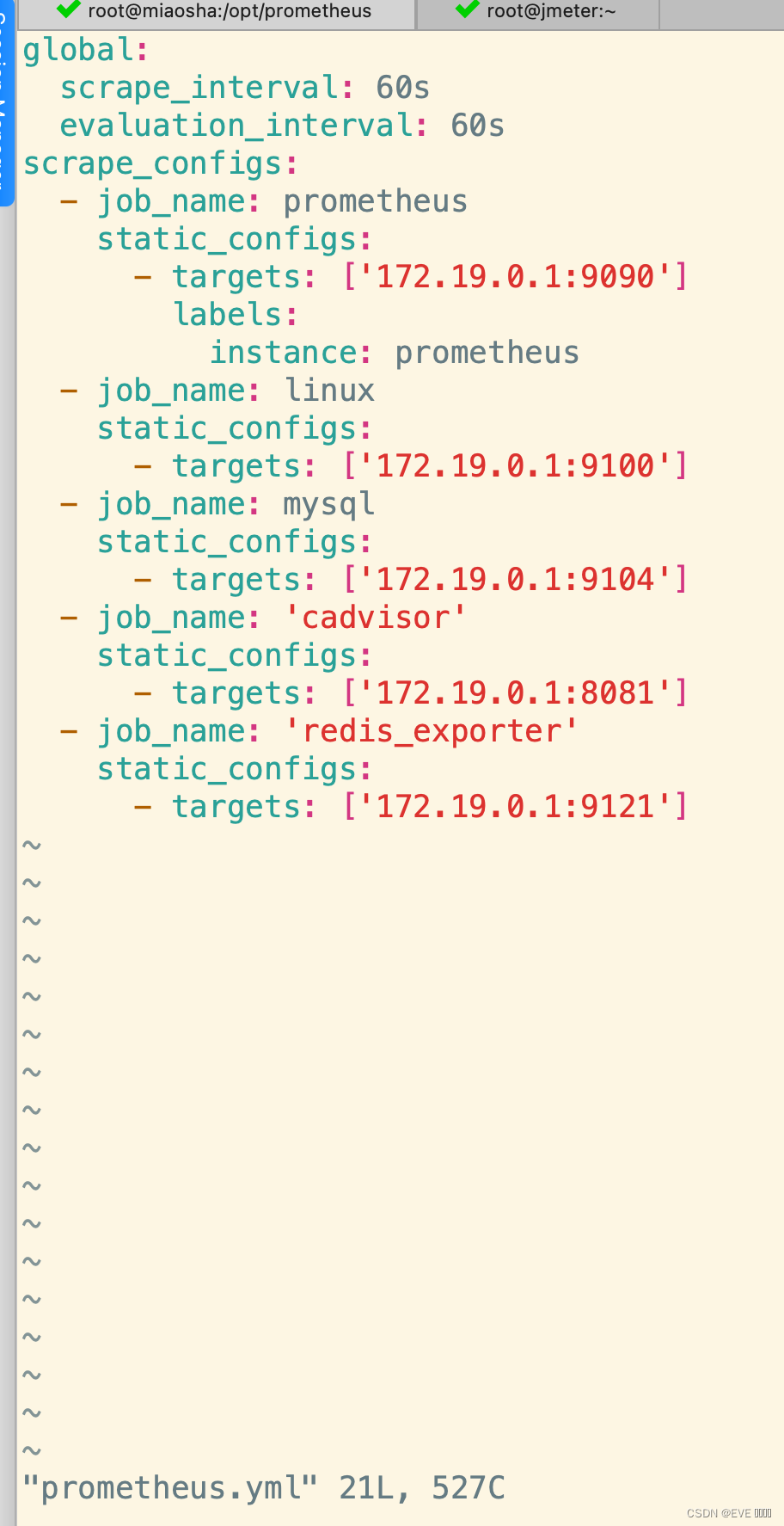 prometheus.yml如果没有修改对启动不了prometheus容器_prometheus启动后又修改了yaml 文件还需重启不-CSDN博客