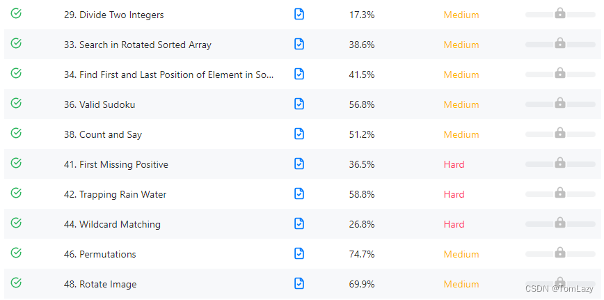 【leetcode】每日一题大合集（持续更新~）leetcode里面的每日一题是新题吗 Csdn博客