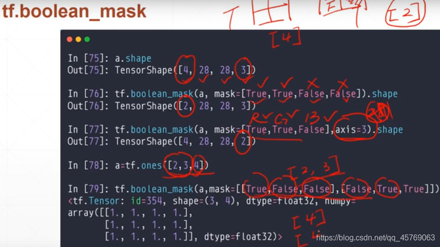 【TensorFlow】——索引与切片_tensorflow index-CSDN博客