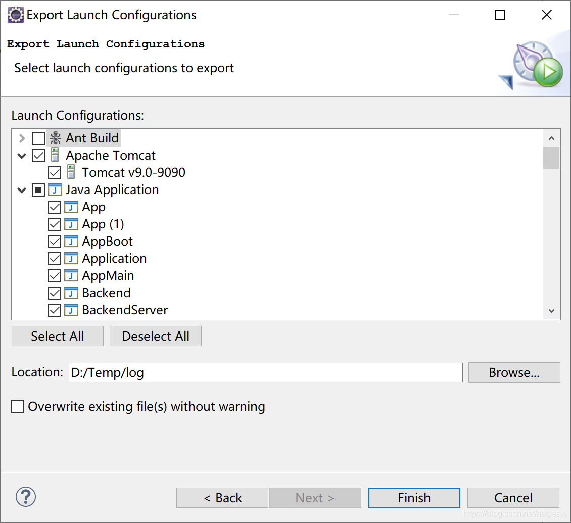 Eclipse：如何导出或导入Run Configurations中的配置_eclipse run configuration import-CSDN博客