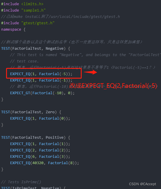 单元测试gtest的安装与使用方法【结合官网的sample】-CSDN博客
