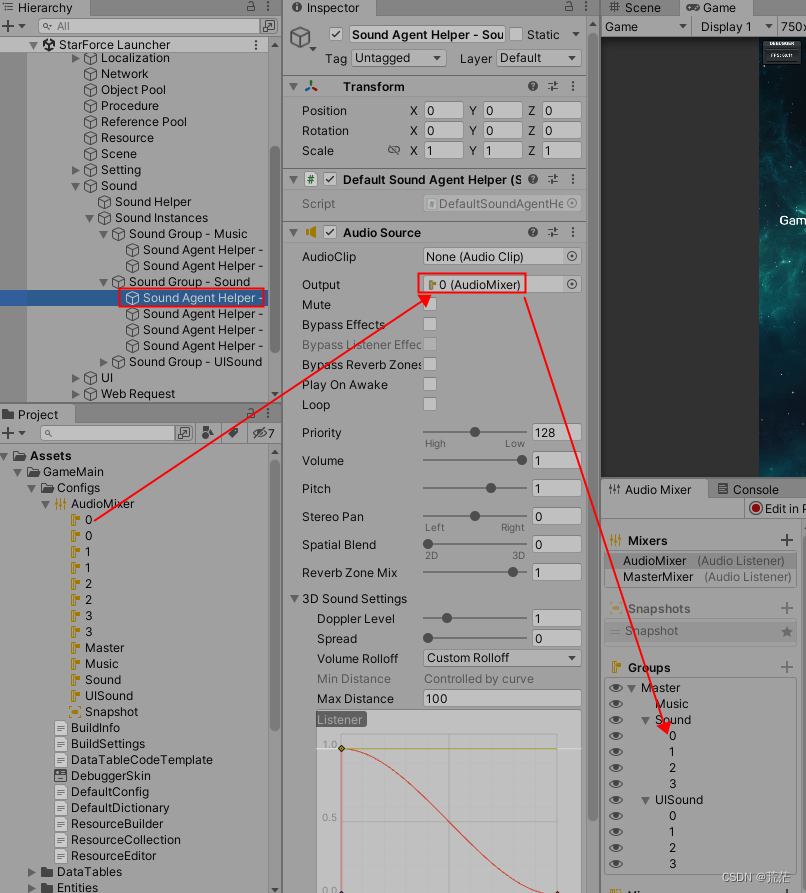 Unity Game Framework—模块使用—声音gameframework音效 Csdn博客 