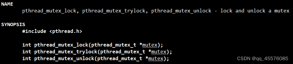Linux线程概念与实现：从pthread到线程同步-CSDN博客