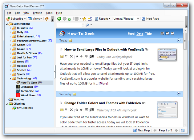 使用FeedDemon整理RSS Feed-CSDN博客
