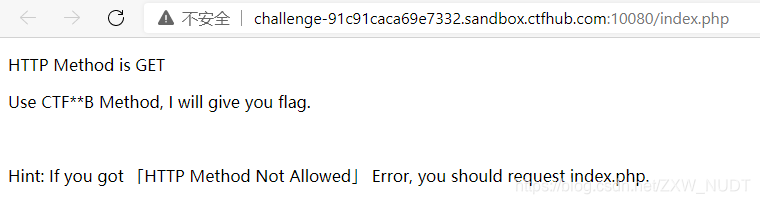 [CTFHub]请求方式：HTTP Method is GET……（web＞web前置技能＞HTTP协议）_ctf your request method is :get-CSDN博客