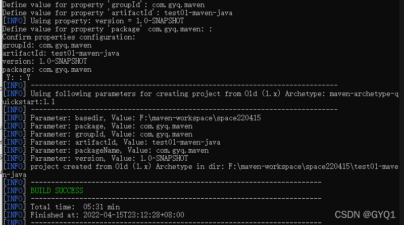 Maven学习笔记02 命令行环境Maven的使用_javax.servlet maven-CSDN博客