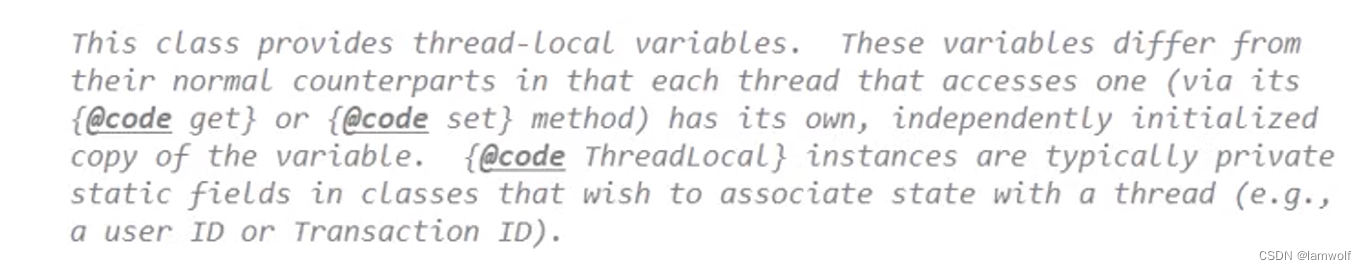 ThreadLocal-CSDN博客
